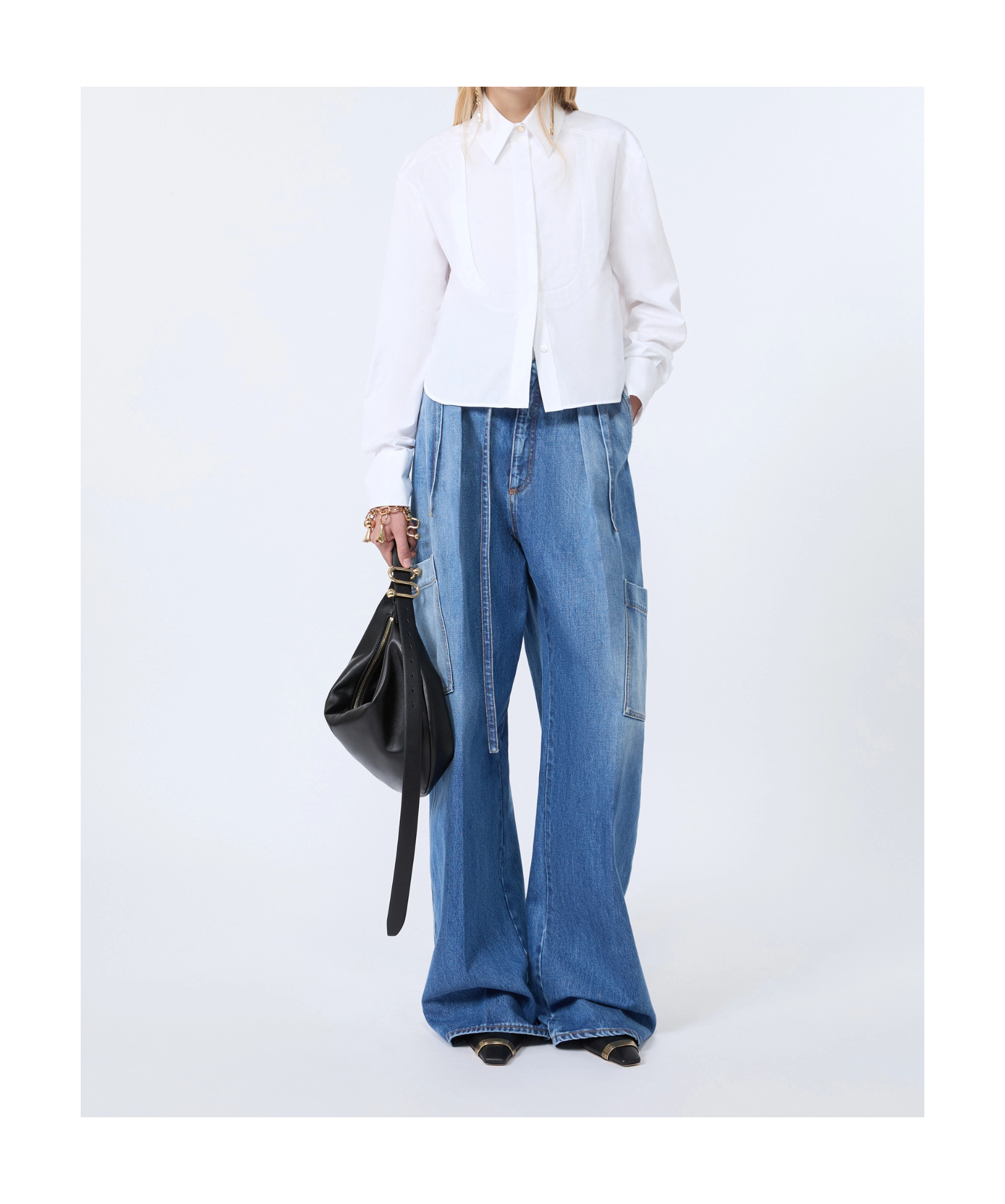 SPORTMAX Sportmax Virgola Long-Sleeved Shirt